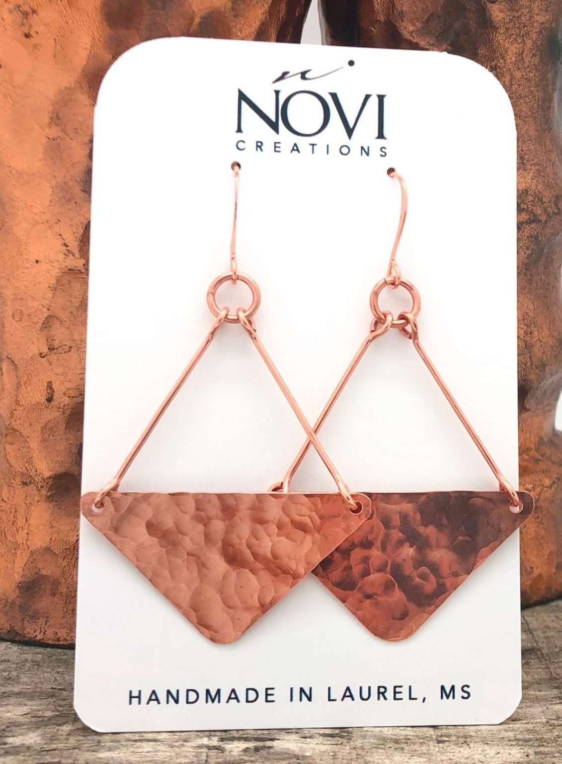 Copper Diamond Full Dangle - Novi Creations