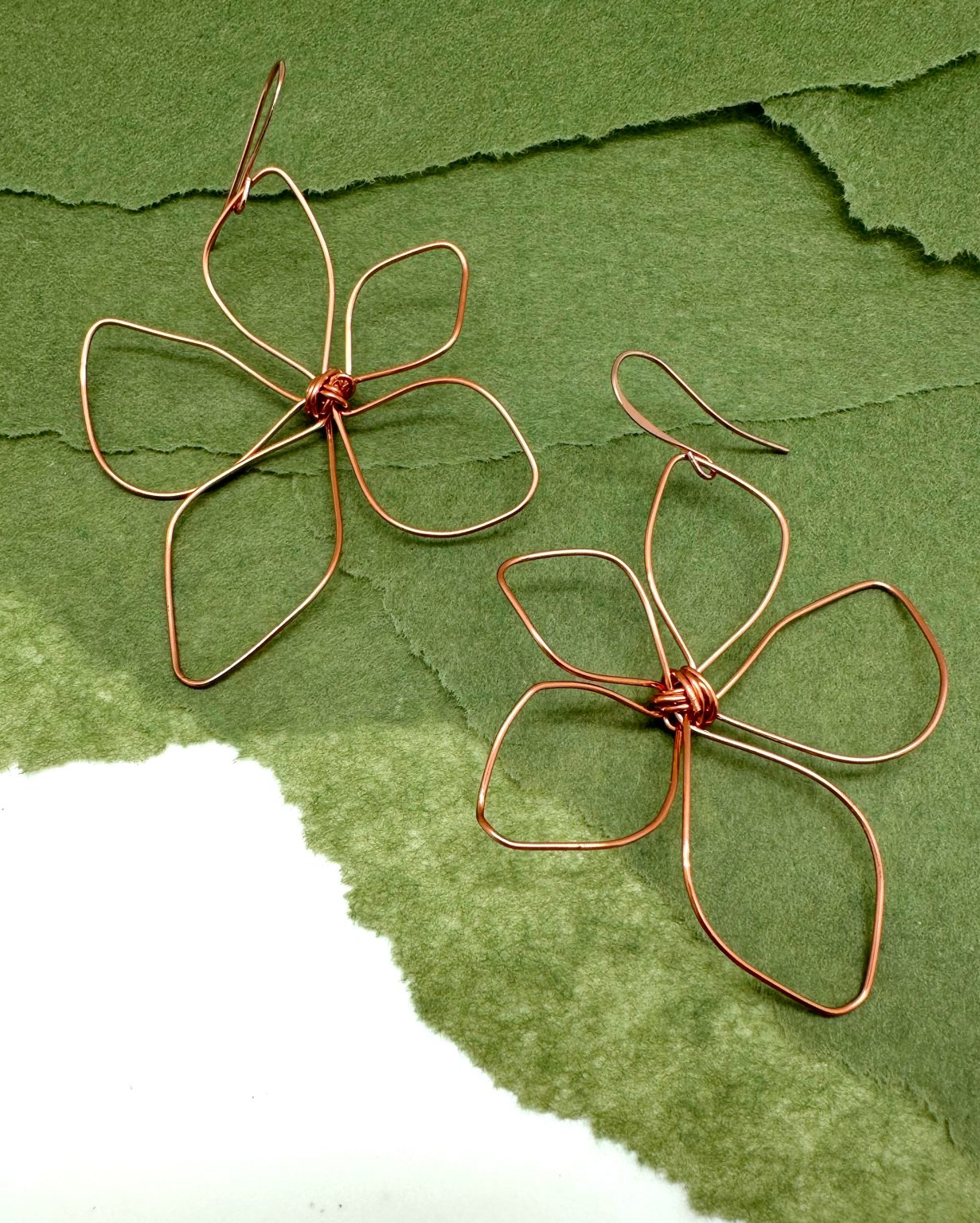 Elegant Copper Wire Flowers for Chic Home Decor